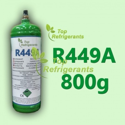 Gas refrigerante R449A 800g botella rellenable | Top-Refrigerants.com